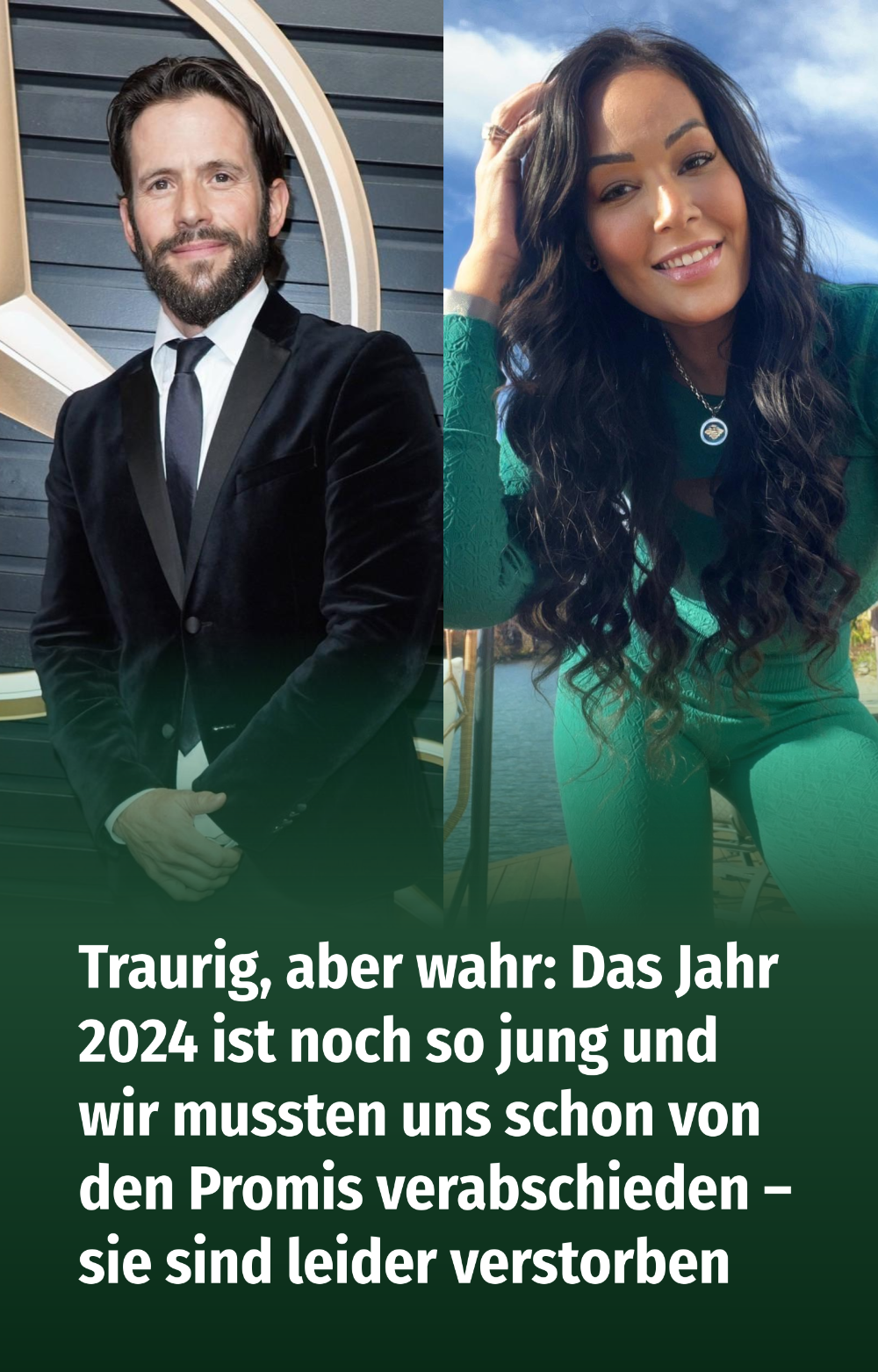 Abschied für immer: Die Promis sind 2024 verstorben