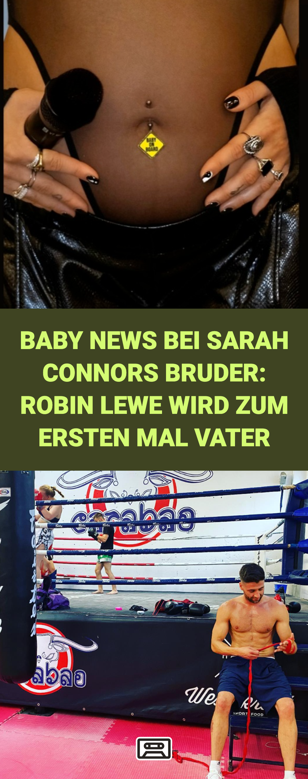 Baby News bei Sarah Connors Geschwistern: Bruder Robin Lewe wird zum ...